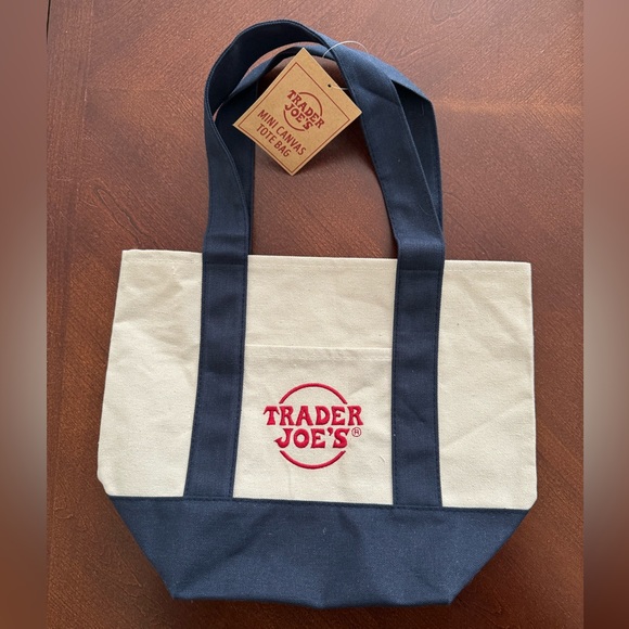 Trader Joe’s | Other | Trader Joes Mini Canvas Tote | Poshmark